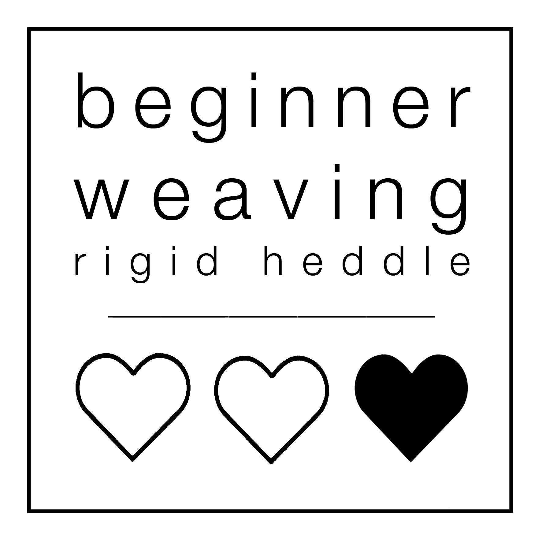 Beginner Weaving Rigid Heddle Three Loves Yarn