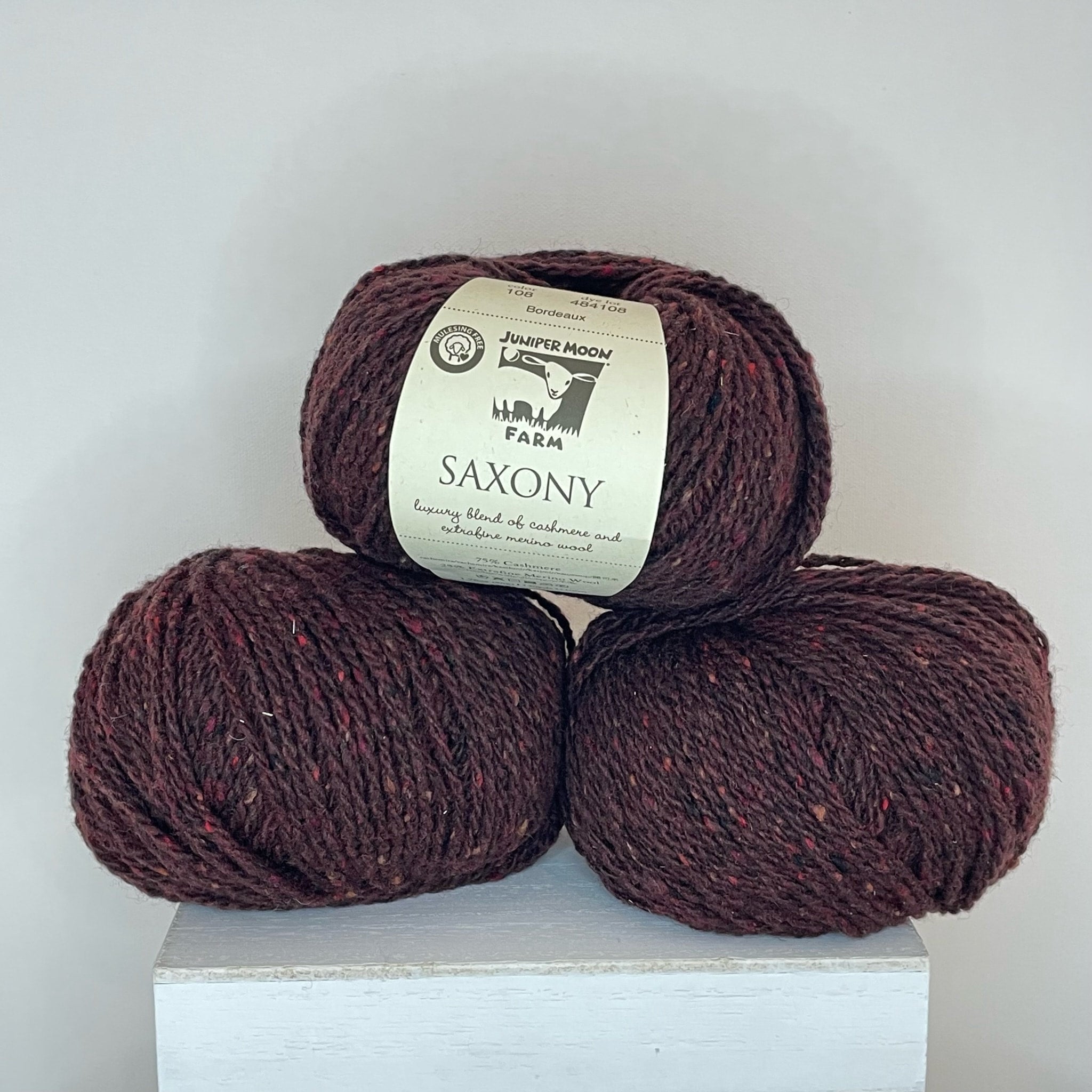 Juniper Moon Saxony | Three Loves Yarn
